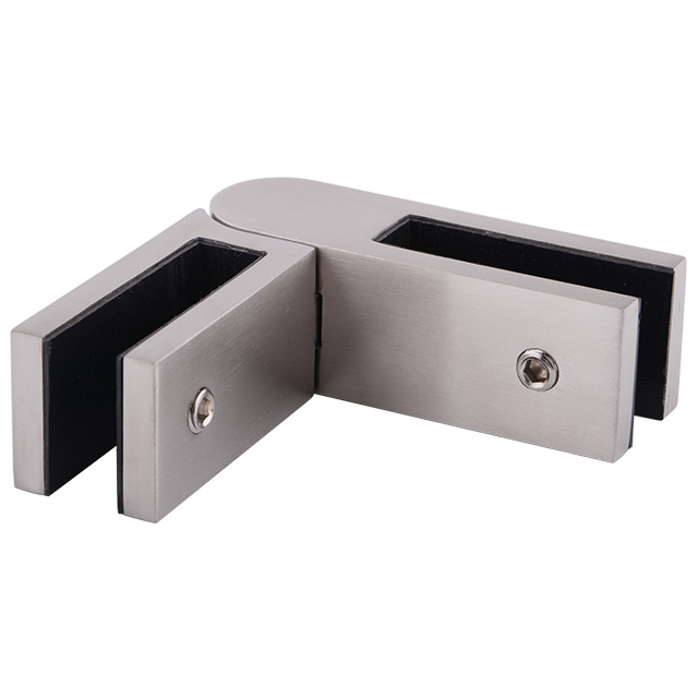 Stainless Steel Glass To Glass Swivel Clamp