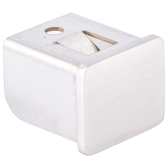 Slotted U Channel Tube Top Rail End Cap