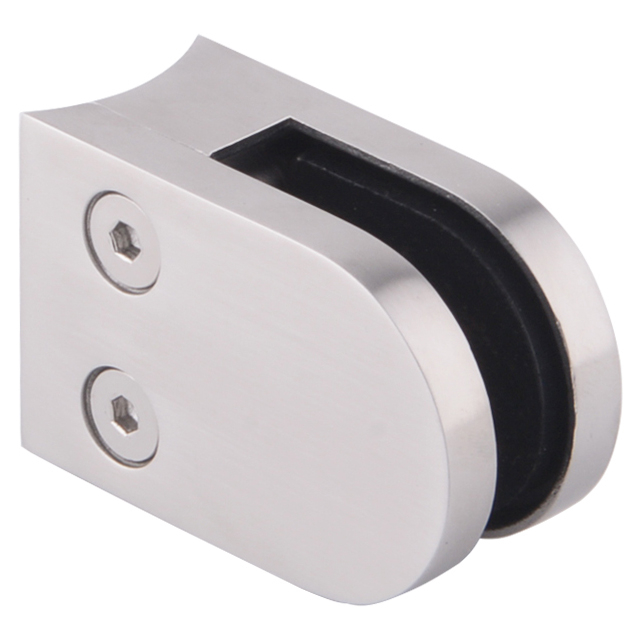 Stainless Steel Glass To Round Post Clamp