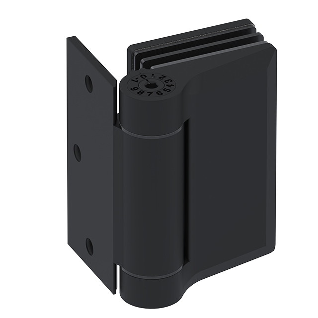 Glass to Glass 90 degree Spring Hinge
